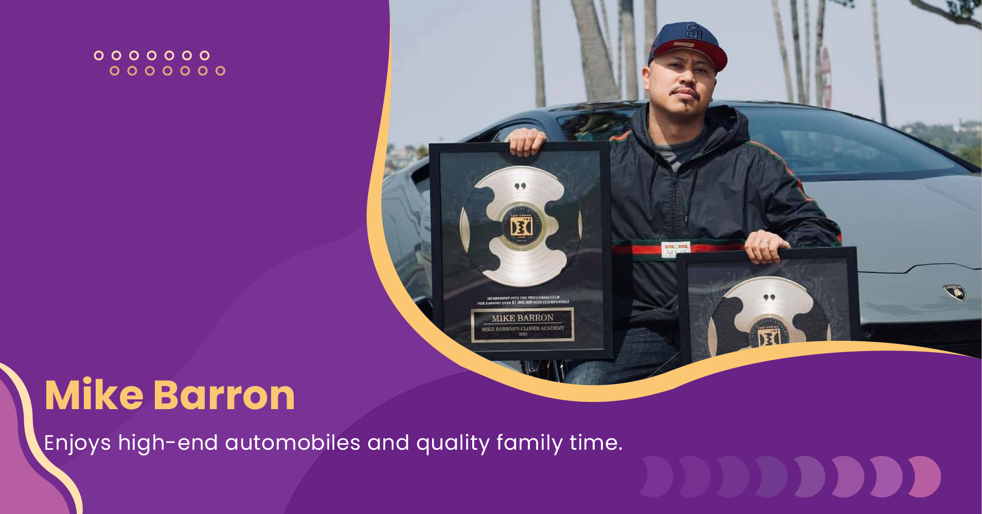 Mike Barron: CEO, Sales Expert & Closer Academy Founder